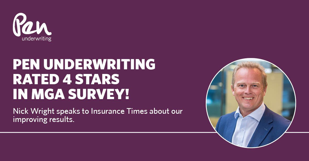 Q&A with Pen Underwriting – Insurance Times, MGA Research report