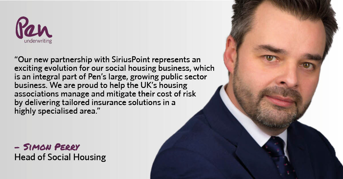 Pen Underwriting underscores commitment to social housing sector with ...